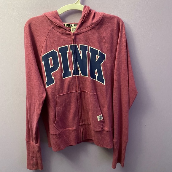 PINK Victoria's Secret | Jackets & Coats | Pink And Blue Victoria ...